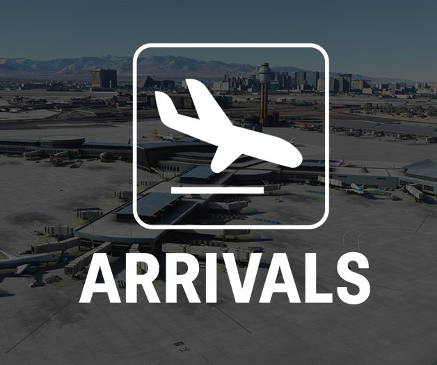 Real-Time Arrivals at Harry Reid International Airport Las Vegas